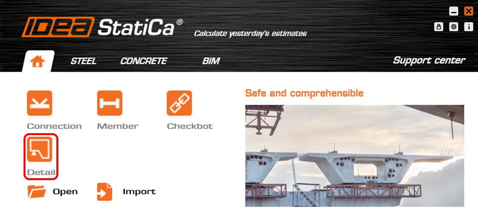 Prestressed beam with openings (EN) | IDEA StatiCa