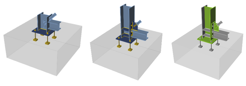 Structural design of footing with diagonal (AISC) | IDEA StatiCa