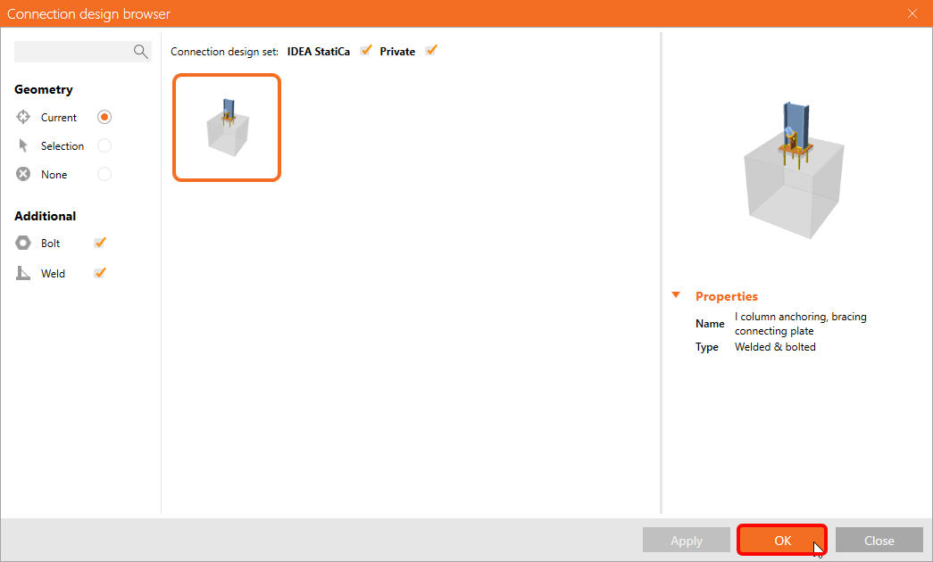 RFEM/RSTAB BIM link for steel connection design (EN) | IDEA StatiCa