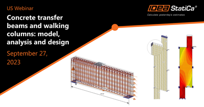 Concrete transfer beams and walking columns: model, analysis and design ...