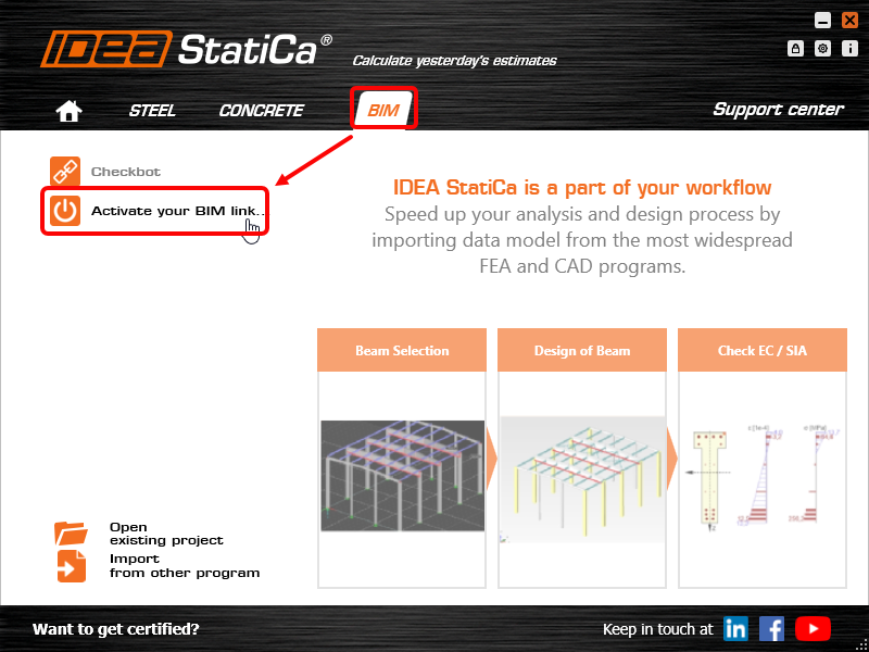STAAD.Pro BIM link for steel connection design (AISC) | IDEA StatiCa