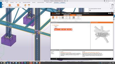 Tekla Structures Tutorial for Connection - BIM Link | IDEA StatiCa