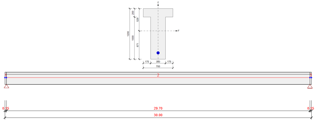 Prestressing in Detail - Post-tensioned tendons | IDEA StatiCa