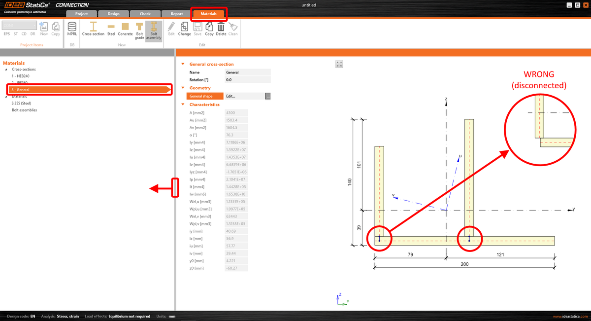 How to create and use a custom cross-section | IDEA StatiCa