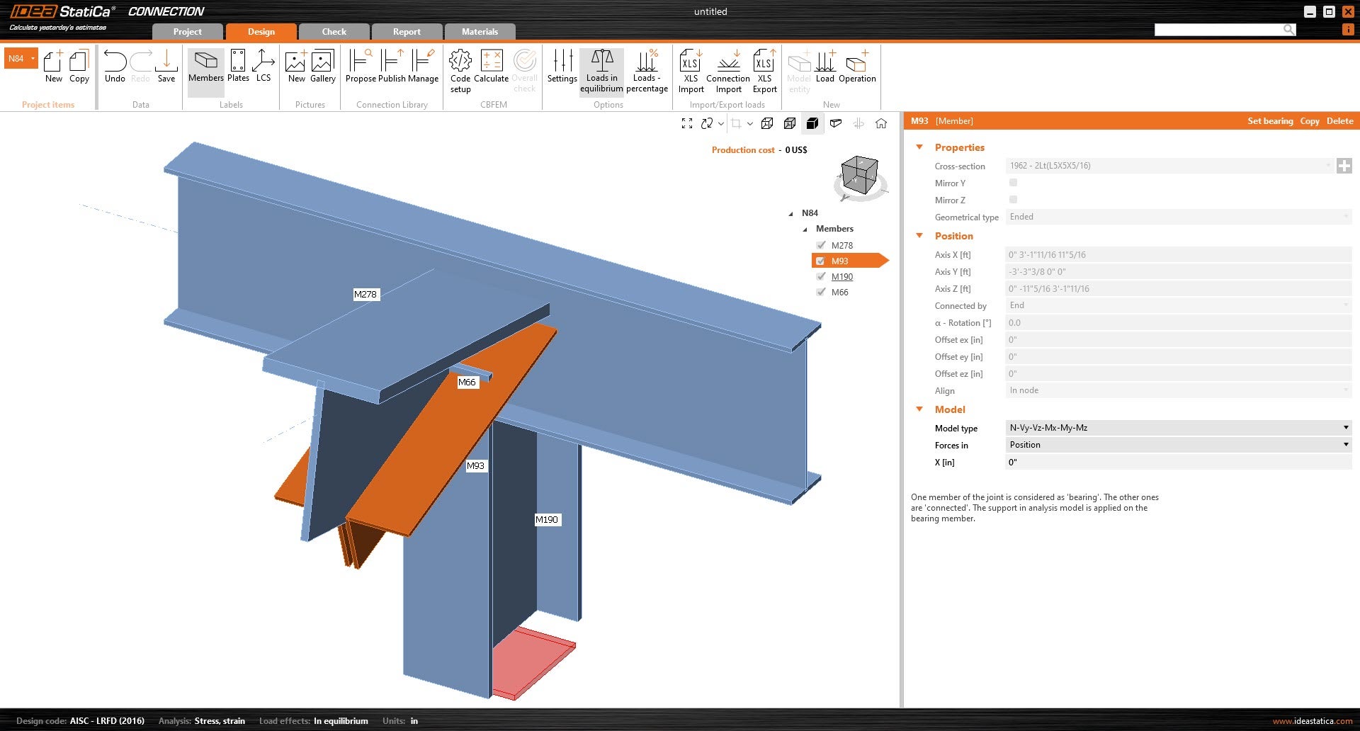 RISA-3D import into IDEA StatiCa | IDEA StatiCa