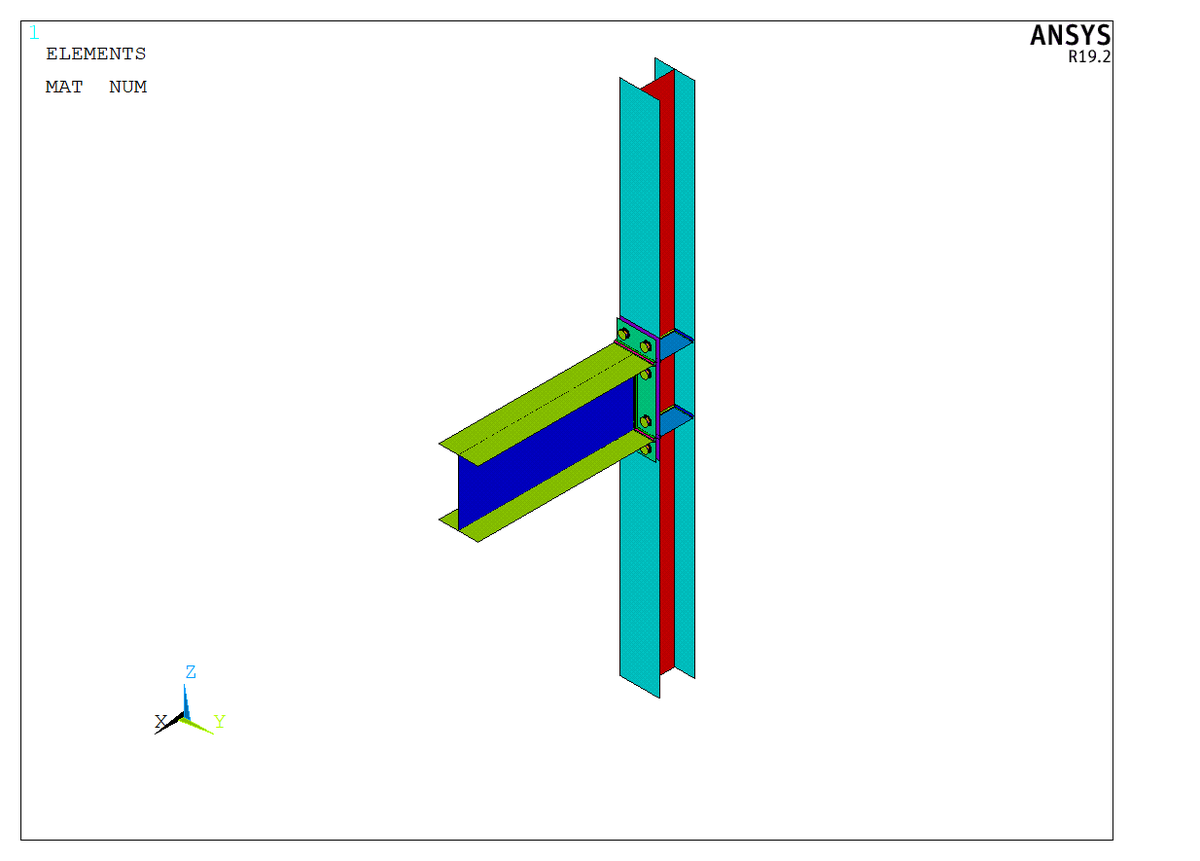 Comparison of IDEA StatiCa Connection to ANSYS | IDEA StatiCa