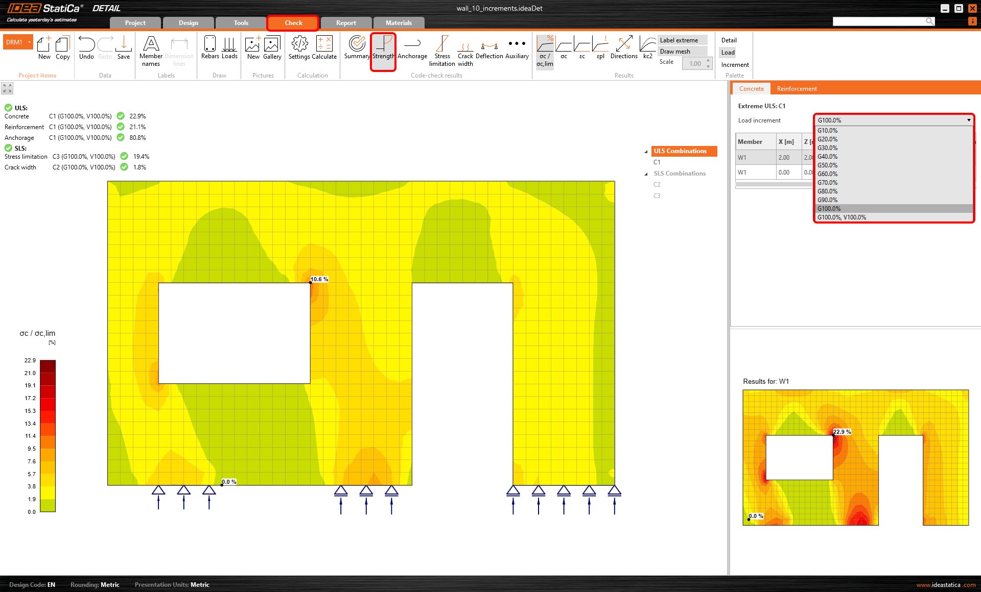 Code and calculation settings in Detail application | IDEA StatiCa