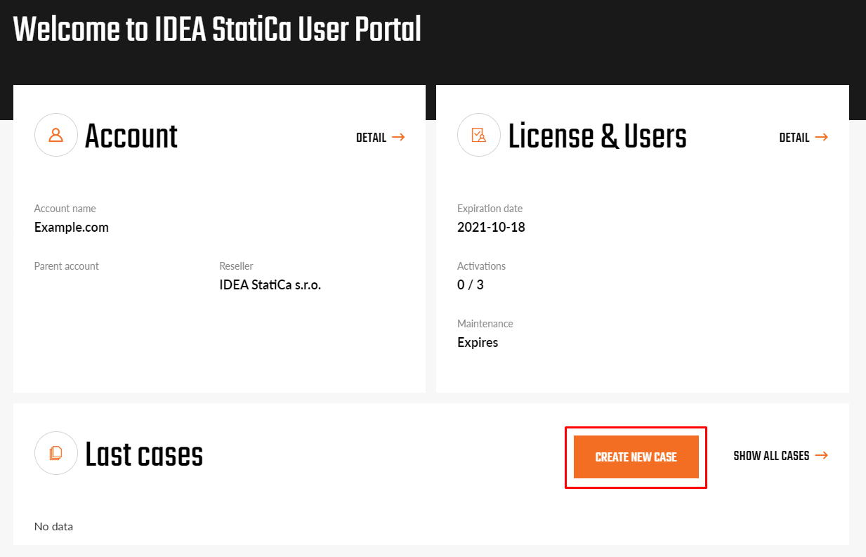 Setting up a commercial license | IDEA StatiCa