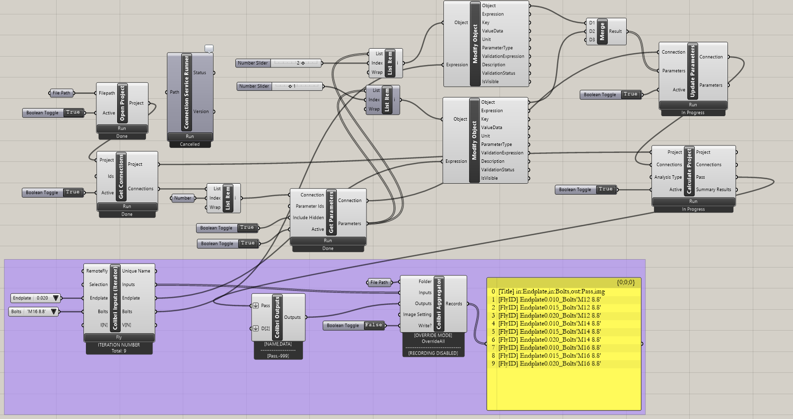 Grasshopper API link - how to import and calculate parametric connection model | IDEA StatiCa