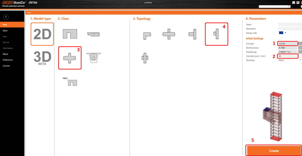 Reinforced column with a bracket (EN) | IDEA StatiCa