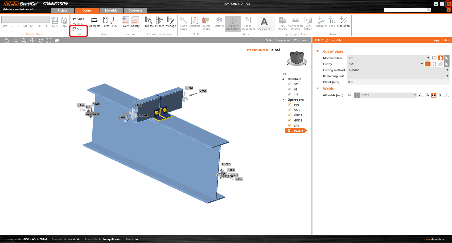 Streamline Steel Design with SAP2000 BIM Link - IDEA StatiCa Tutorial ...