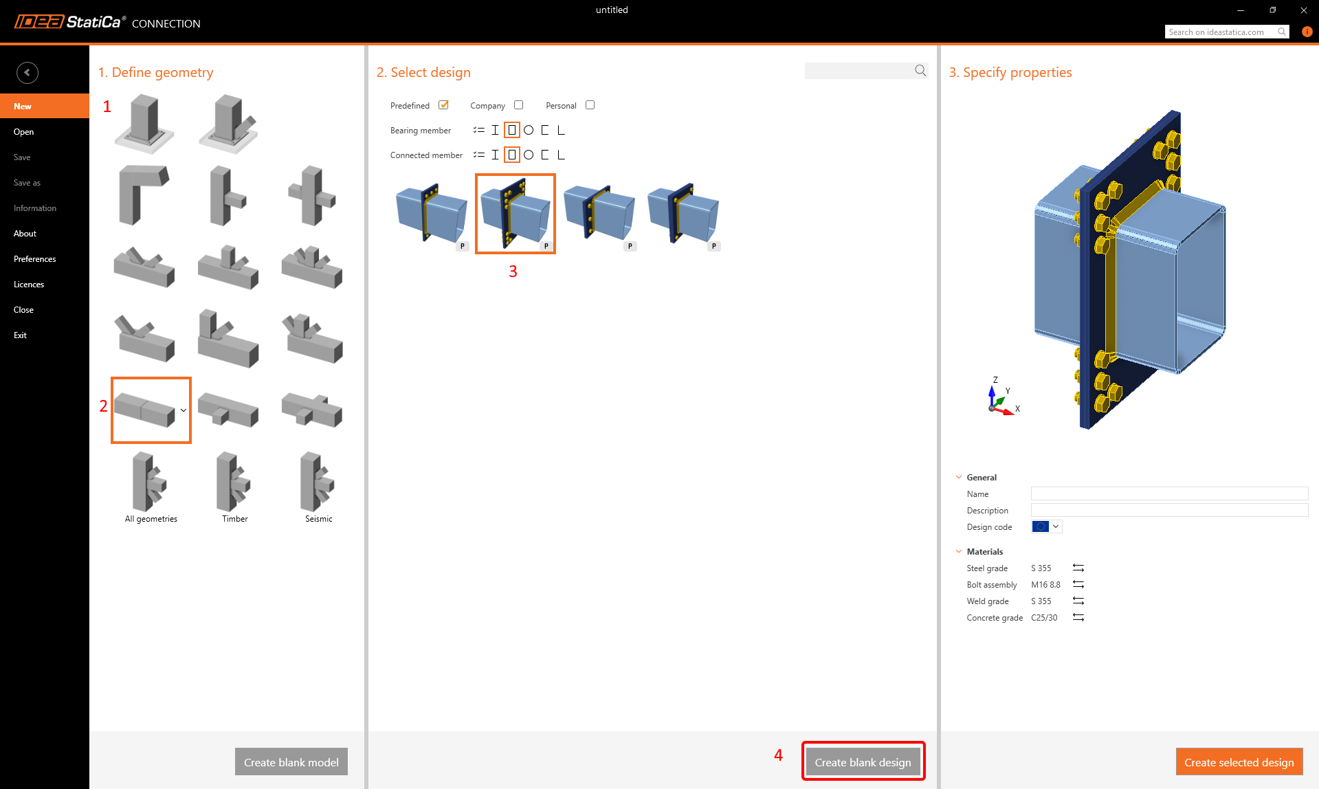 Grasshopper API link – parametric optimization of a connection weld | IDEA StatiCa