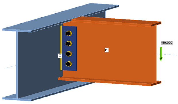 Single Plate Shear Connections | IDEA StatiCa