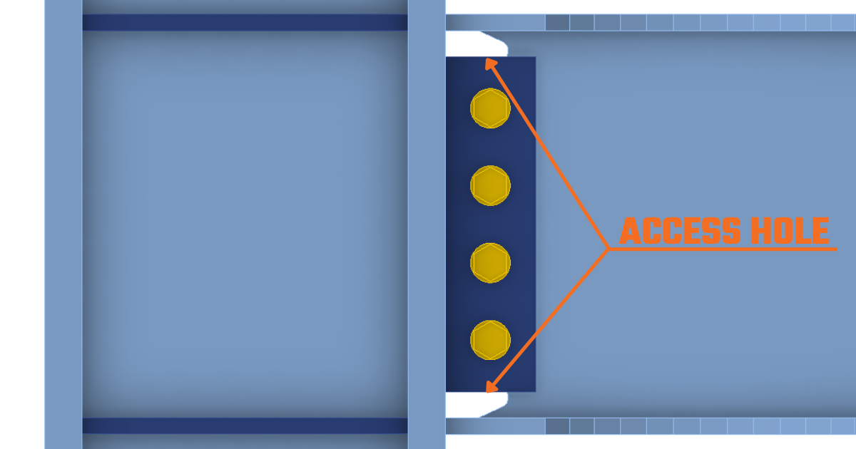 AISC Seismic Weld Access Holes | IDEA StatiCa