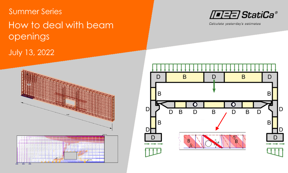 How to deal with beam openings | IDEA StatiCa