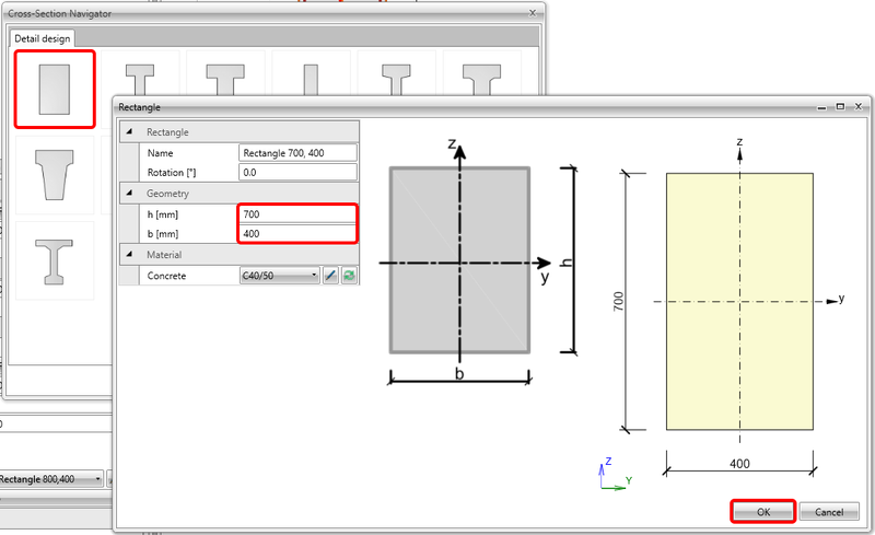 Structural design of a concrete corbel (EN) | IDEA StatiCa