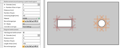 Reinforcement definition in the Detail application | IDEA StatiCa