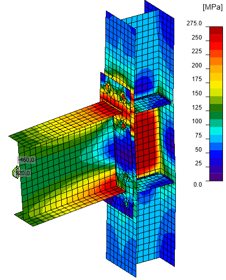 Comparison of IDEA StatiCa Connection to ANSYS | IDEA StatiCa