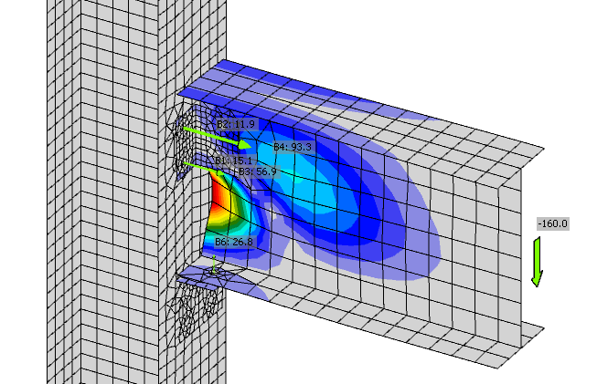 Angle seat connection | IDEA StatiCa