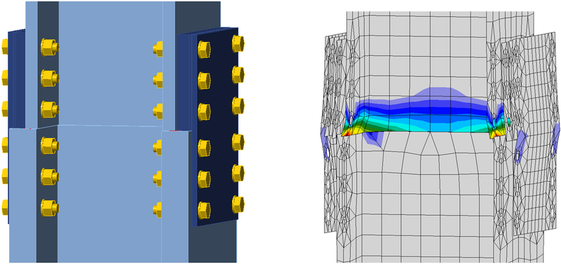 Bolted Wide Flange Splice Connections (AISC) | IDEA StatiCa