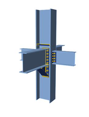 Import Steel Connections from SAP2000 steel | IDEA StatiCa