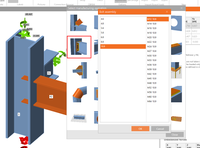 SAP2000 BIM link for the structural design of a steel member (EN ...