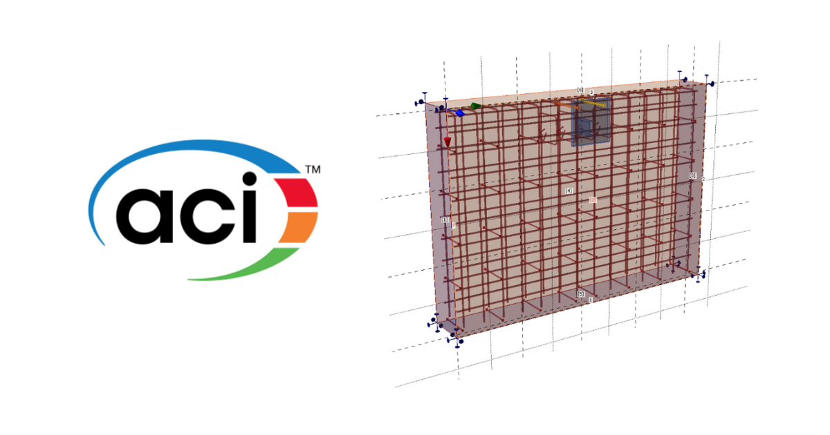Anchoring reinforcement according ACI | IDEA StatiCa