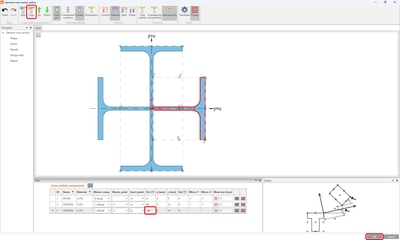 Stiffness analysis of a steel connection (EN) | IDEA StatiCa