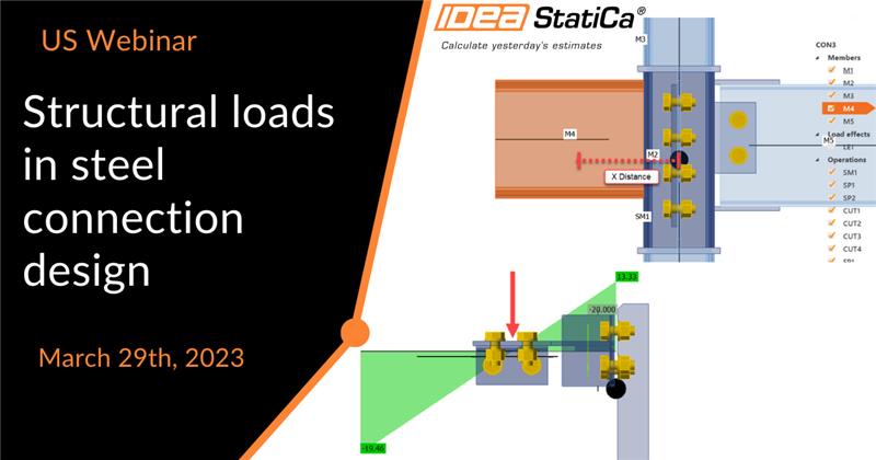 Webinar: Structural loads in steel connection design | IDEA StatiCa