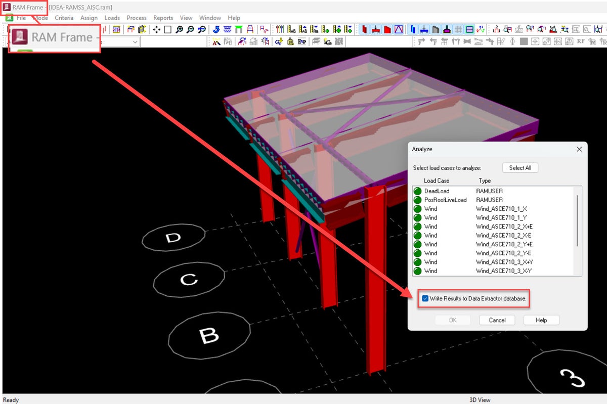 RAM Structural System BIM Link to IDEA StatiCa | IDEA StatiCa