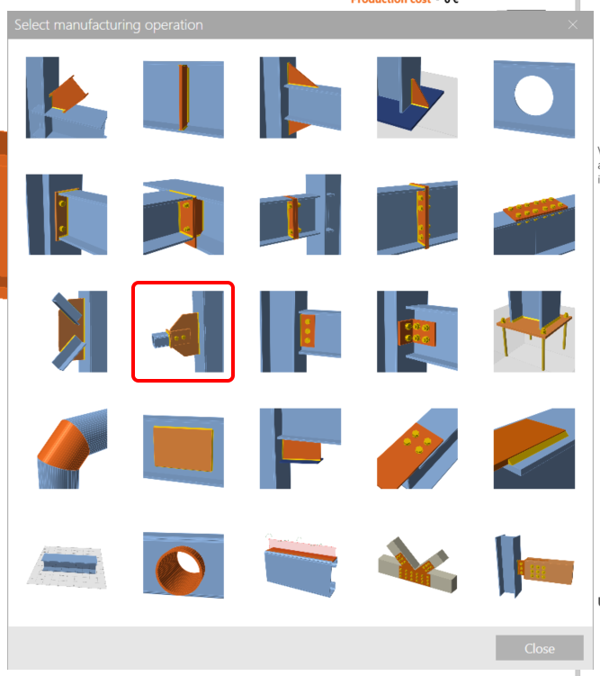 Buckling analysis of a steel connections (EN) | IDEA StatiCa