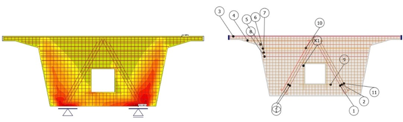 Code checking of a box girder diaphragm (Eurocode) | IDEA StatiCa