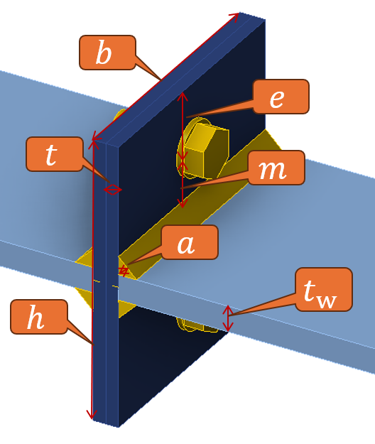 Learning Module – T-stub in tension | IDEA StatiCa