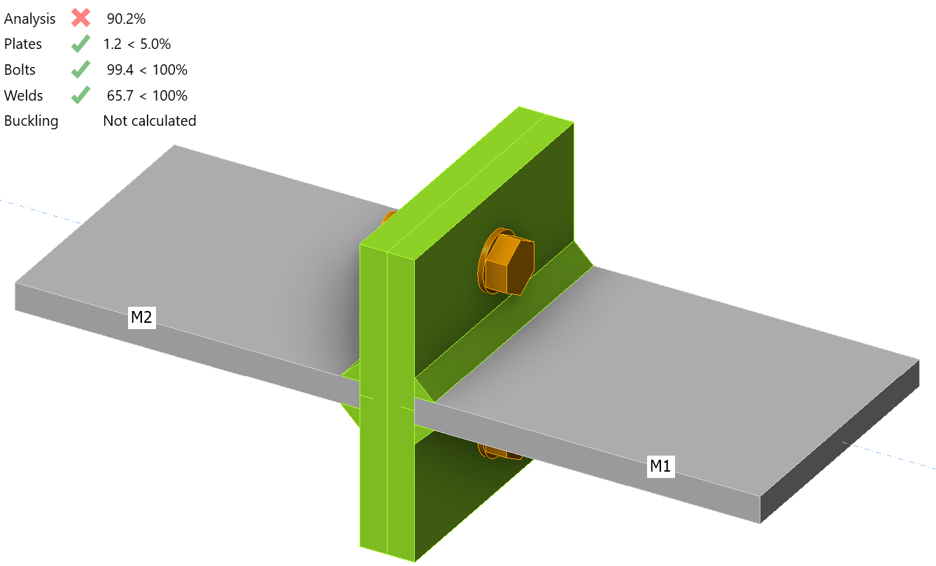 Learning Module – T-stub in tension | IDEA StatiCa