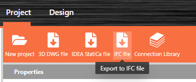 New feature in version 23.1 - IFC Format and IDEA StatiCa | IDEA StatiCa