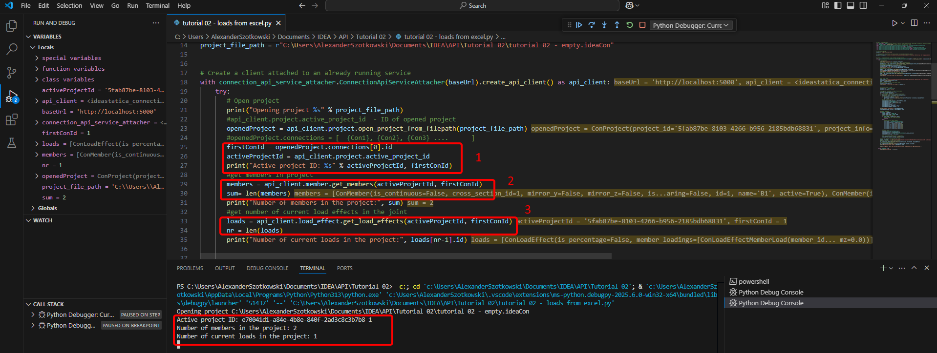 How to get started with API - Batch import of combinations 02 | IDEA StatiCa