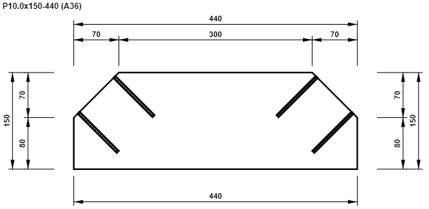 Pipe – Shear lag connection in bracing | IDEA StatiCa