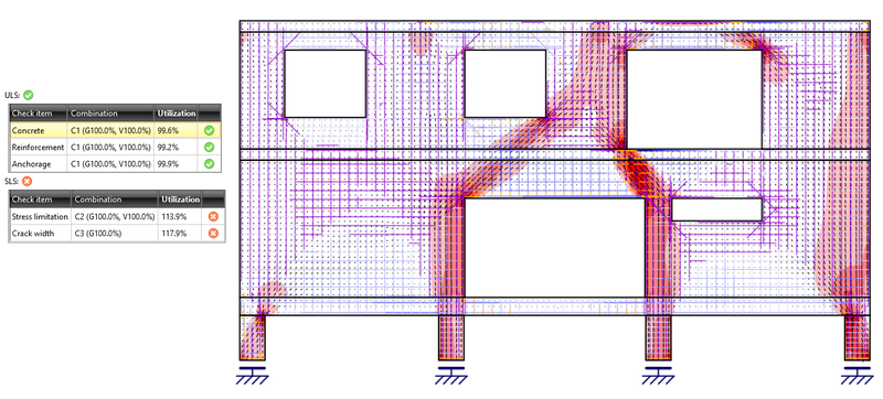 Reinforced concrete walls – linear or nonlinear design? | IDEA StatiCa