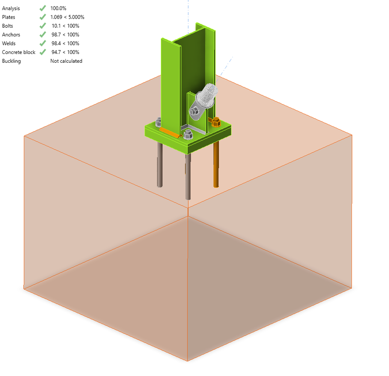 Structural design of bolted connection | IDEA StatiCa