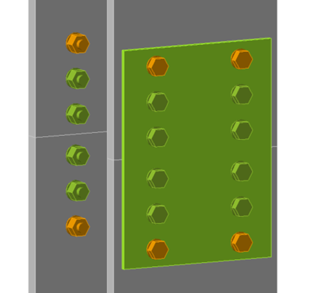 Bolted Wide Flange Splice Connections (AISC) | IDEA StatiCa