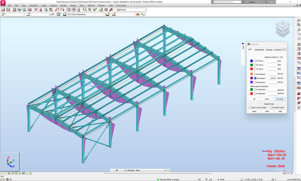 Robot Structural Analysis BIM link for steel member design (EN) | IDEA StatiCa