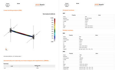 Structural design of steel beam (EN) | IDEA StatiCa