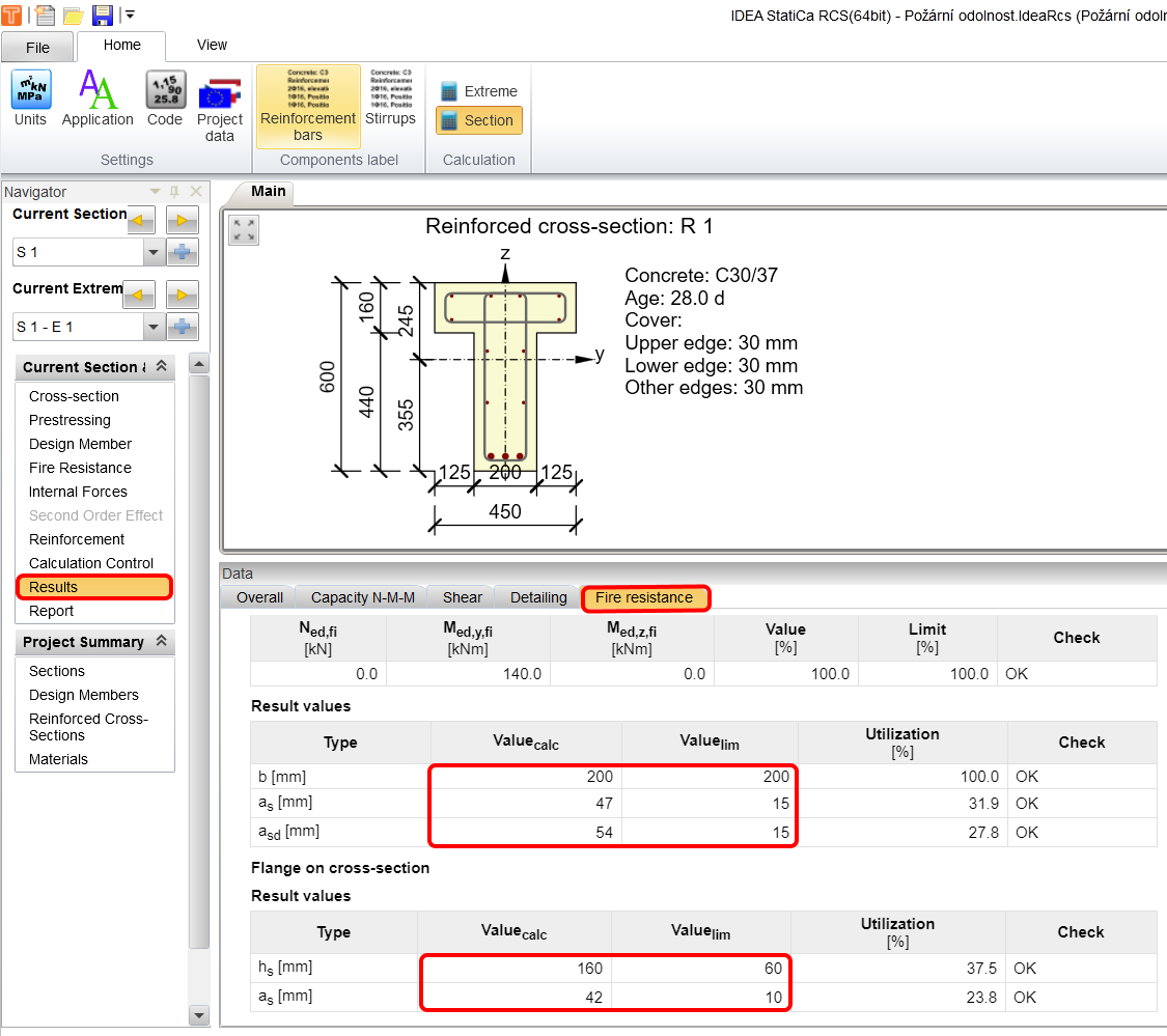 Structural design of concrete structures with focus on fire resistance ...