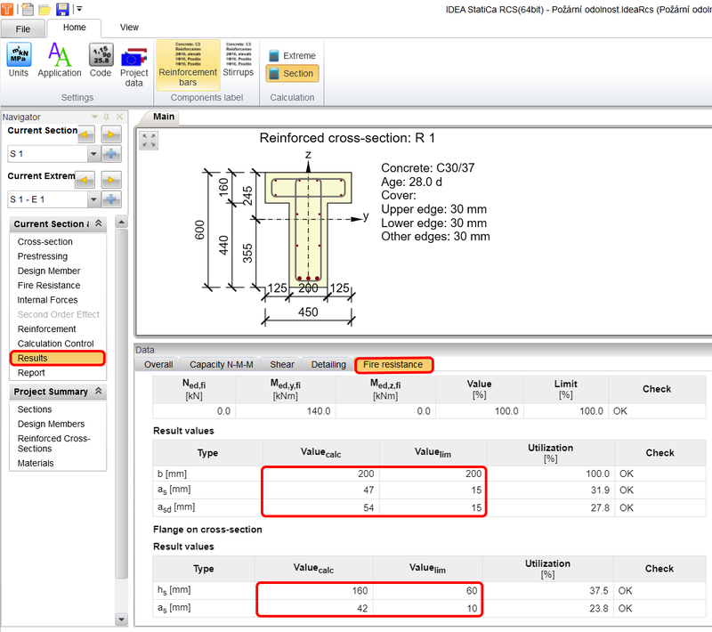Structural design of concrete structures with focus on fire resistance ...