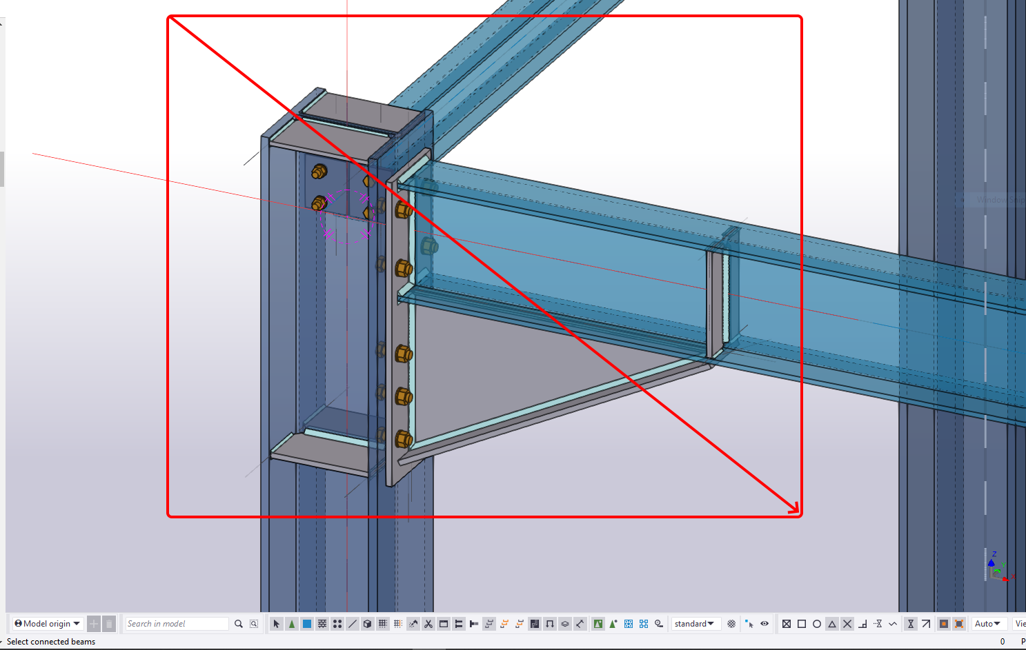 How To Combine Tekla Structures And Sap2000 For Steel Connection Design