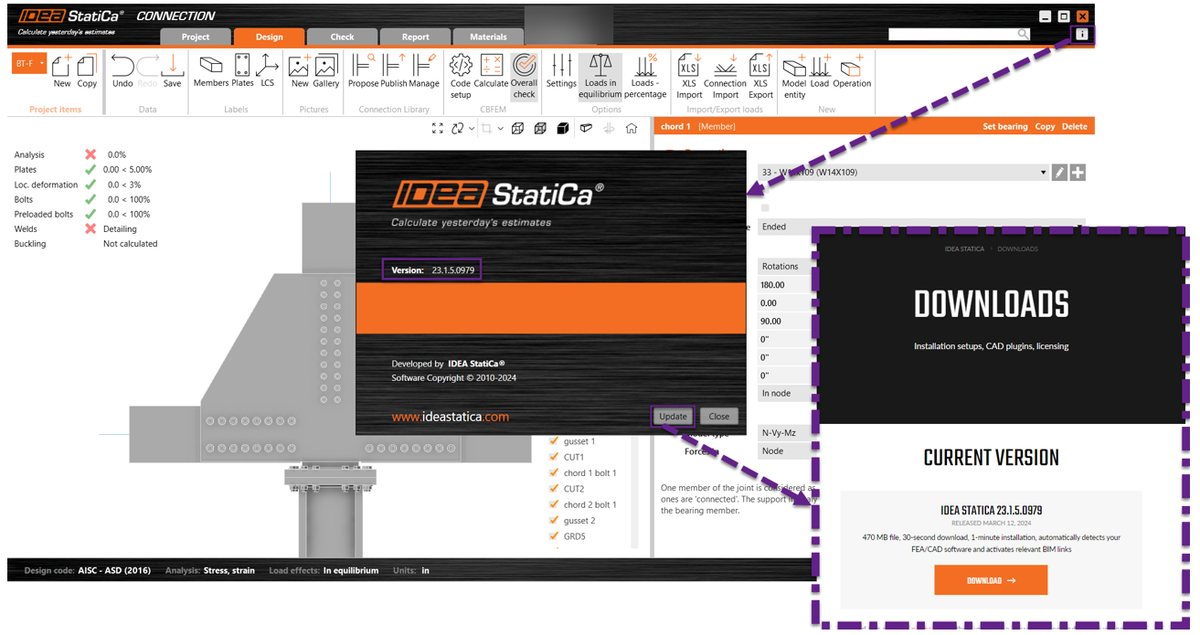Troubleshooting IDEA StatiCa Connection models | IDEA StatiCa