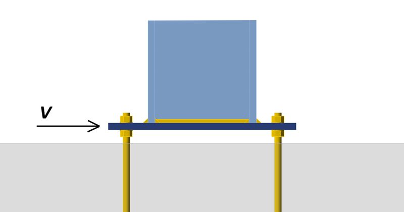 Calculation of anchors with stand-off | IDEA StatiCa