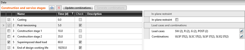 Prestressing in Detail - Post-tensioned tendons | IDEA StatiCa