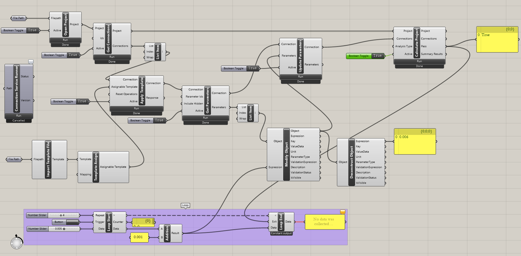 Grasshopper API link – parametric optimization of a connection weld | IDEA StatiCa