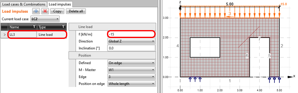 Structural design of a concrete wall (EN) | IDEA StatiCa